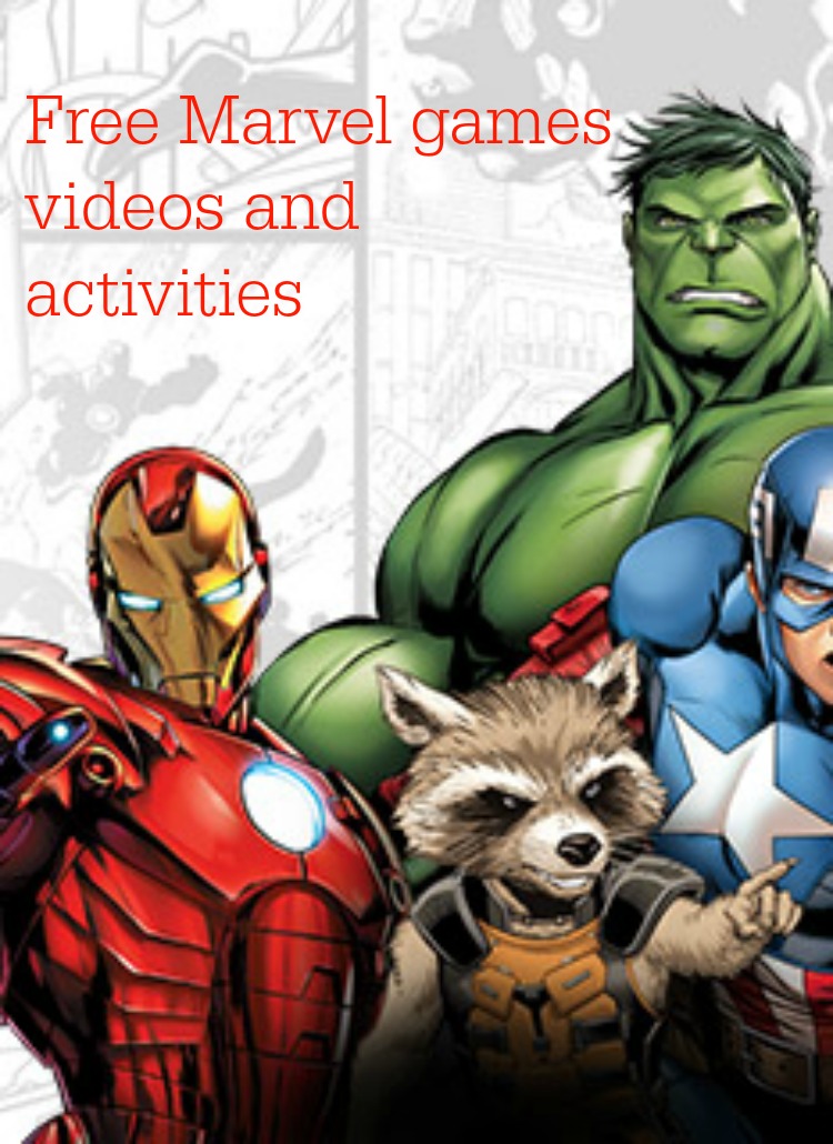 Free Marvel fun for kids - Baby Budgeting